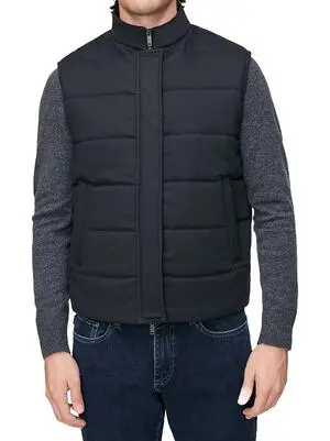 Neighborhood Padded Work Vest In Navy - 40% Off | Editorialist